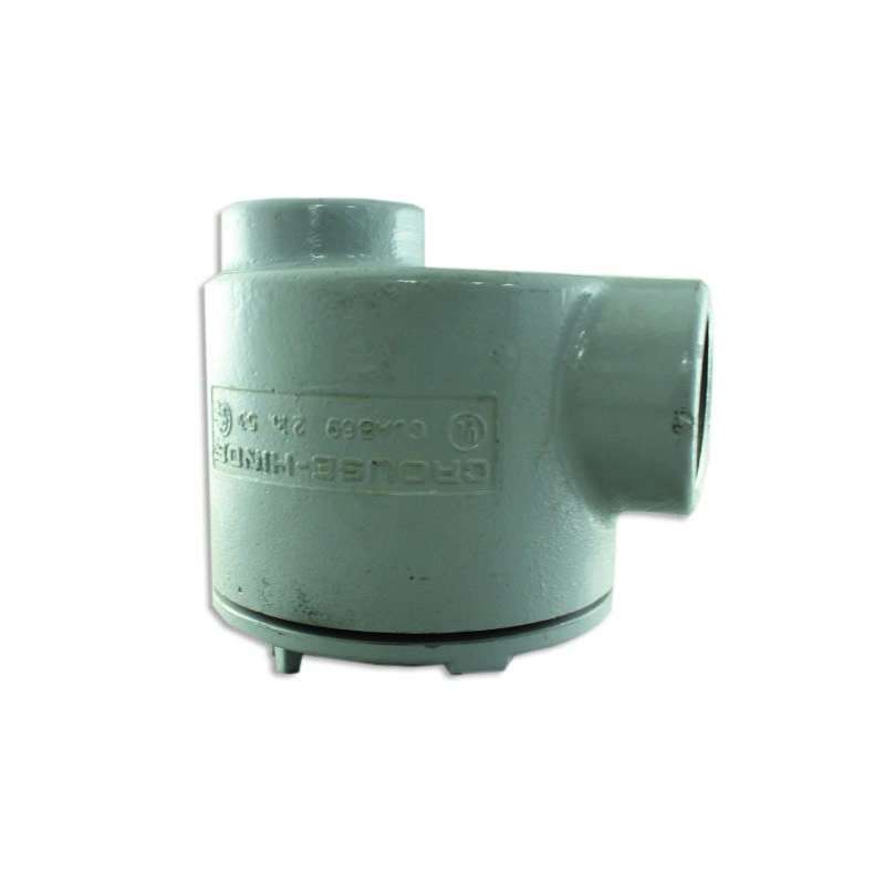 Caja CROUSE HINDS GUA Redonda Forma - AB de 2 Pulg con Tapa Roscada 5 ...