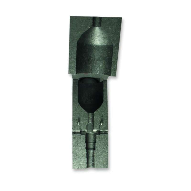 Molde Grafito Varilla a Cable en T 5-8 a 4 TROD5804