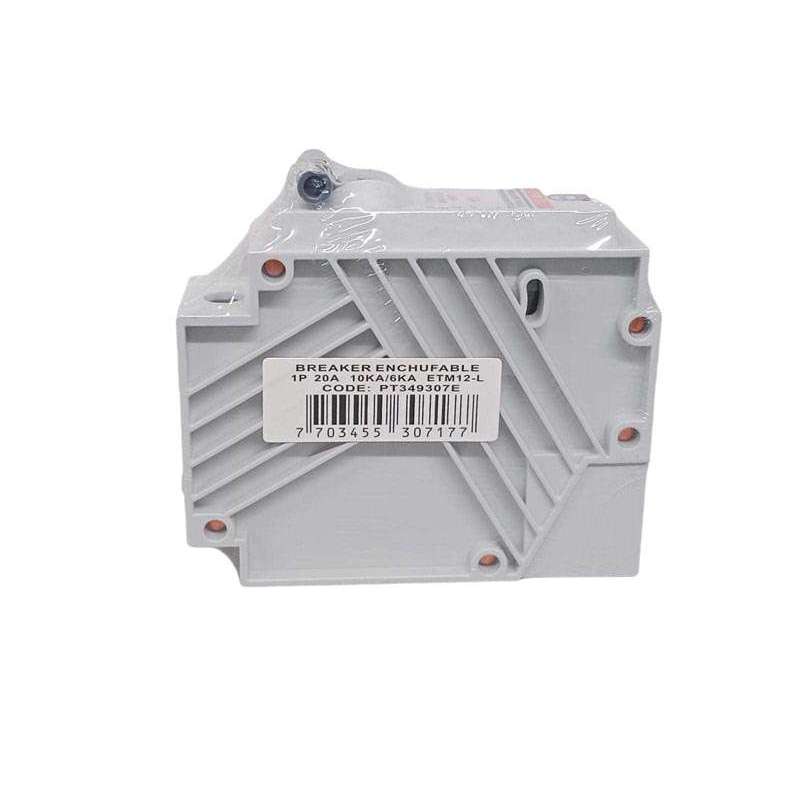 Breaker Enchufable Monopolar 1 X 20 AMP 6/10 KA Proteccion ...