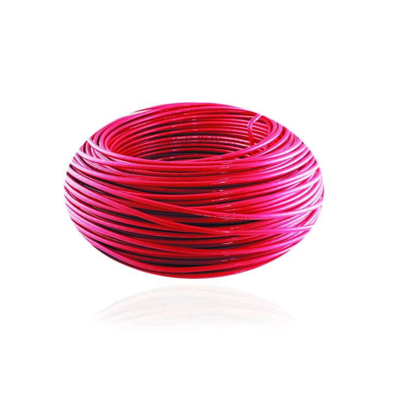 Cable Aislado No 10 AWG Cobre THHN Color Rojo Metros 10011473 Cortas de ...