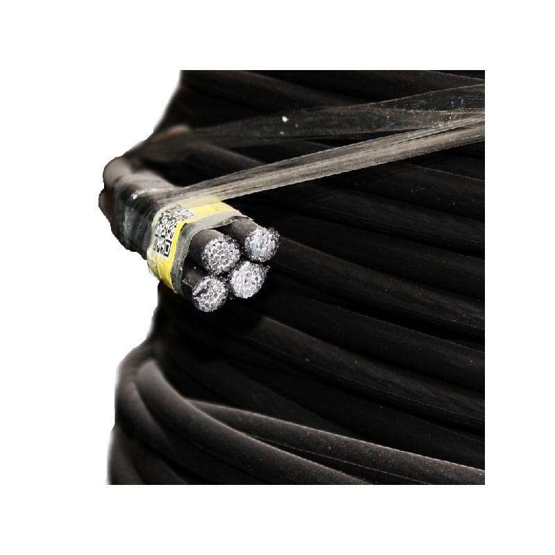 Cable Multiplex Cuadruplex 3 x 50 mm mas 50 mm Aislado de 3 x 1-0 mas 1 ...