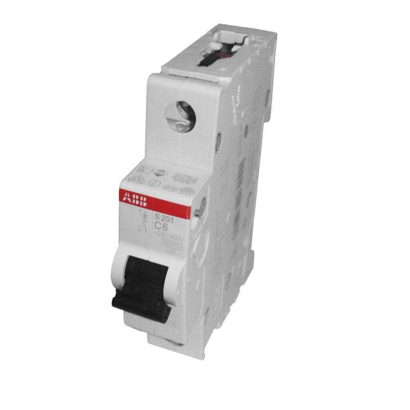 Breaker de Riel Monopolar 1 X 6 AMP 10 KA 2CDS251001R0064