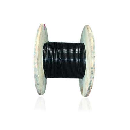 Cable Aislado No 6 AWG Cobre THHN Color Negro 10012018