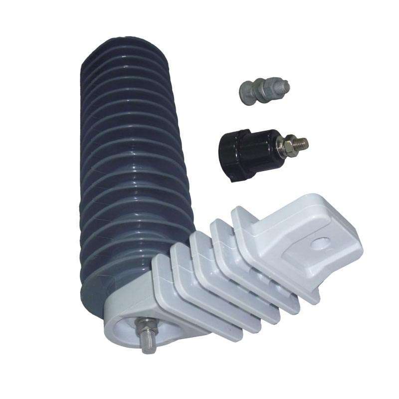 Pararrayo Polimerico 34.5Kv - 36Kv 10KA Sin Herraje