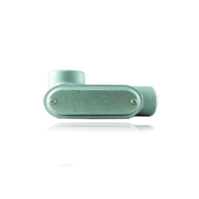 Conduleta CROUSE HINDS Serie 7 NEMA3R Forma- T 1-2 En Aluminio